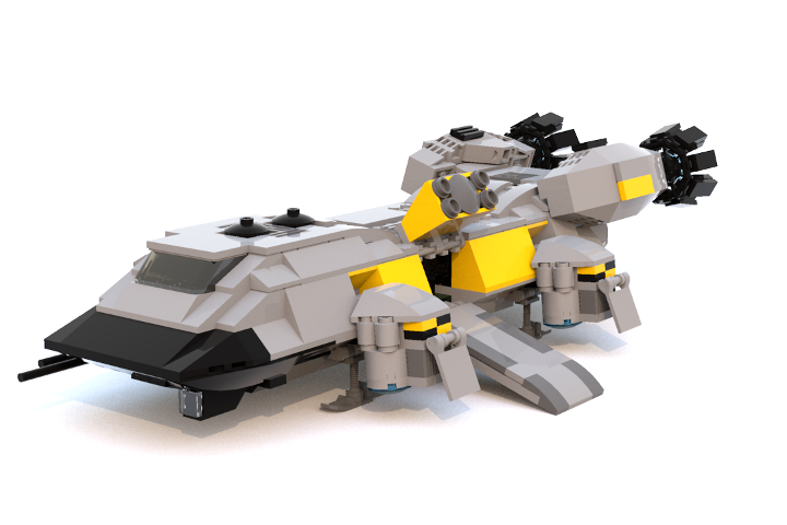 Alien Covenant Dropship from BrickLink Studio [BrickLink]