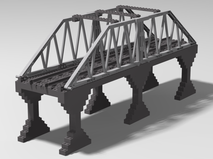 Railroad Bridge from BrickLink Studio [BrickLink]