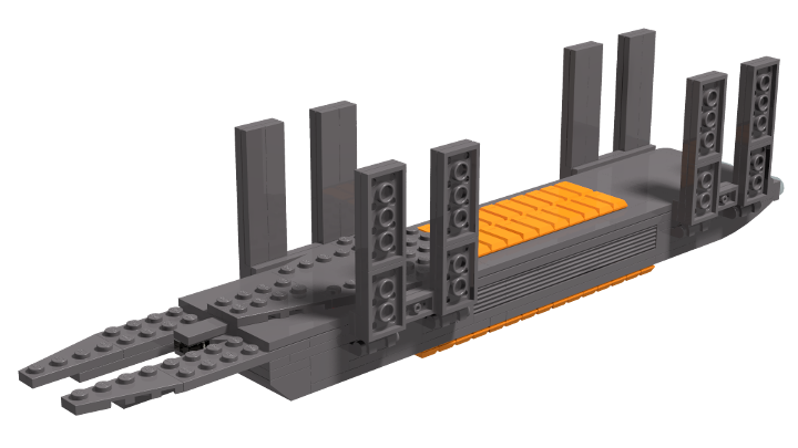 ETA-Class Supply Barge from BrickLink Studio [BrickLink]