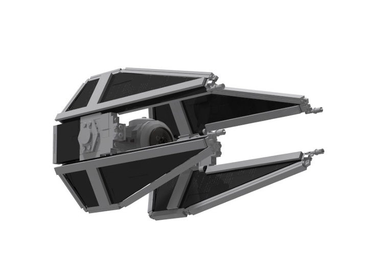 Custom TIE Interceptor from BrickLink Studio [BrickLink]