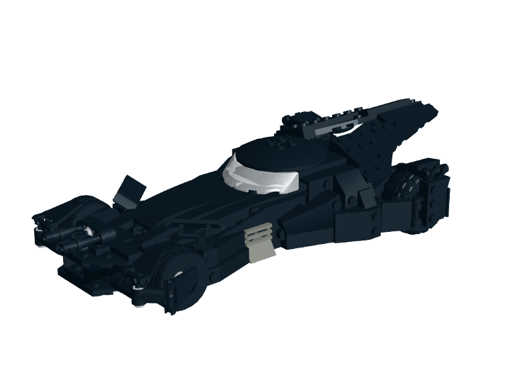 Custom BvS Batmobile (replica) from BrickLink Studio [BrickLink]