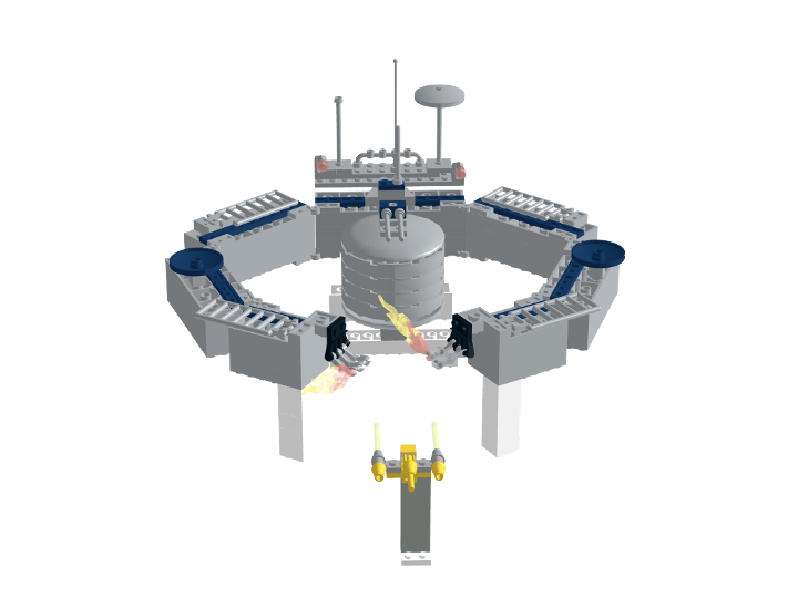 trade federation command shuttle from BrickLink Studio [BrickLink]