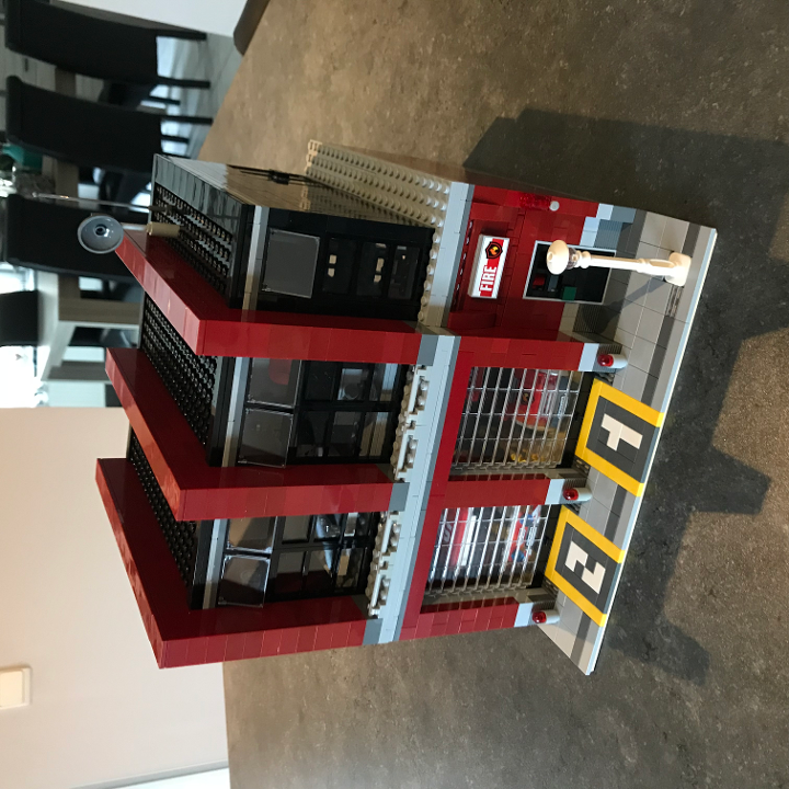 Firestation from BrickLink Studio [BrickLink]