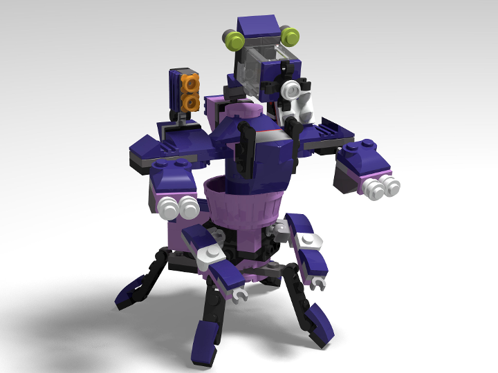 Munchos Mega Mech Mk2 from BrickLink Studio [BrickLink]