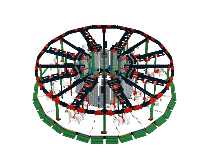 Carousel Unfinished from BrickLink Studio [BrickLink]