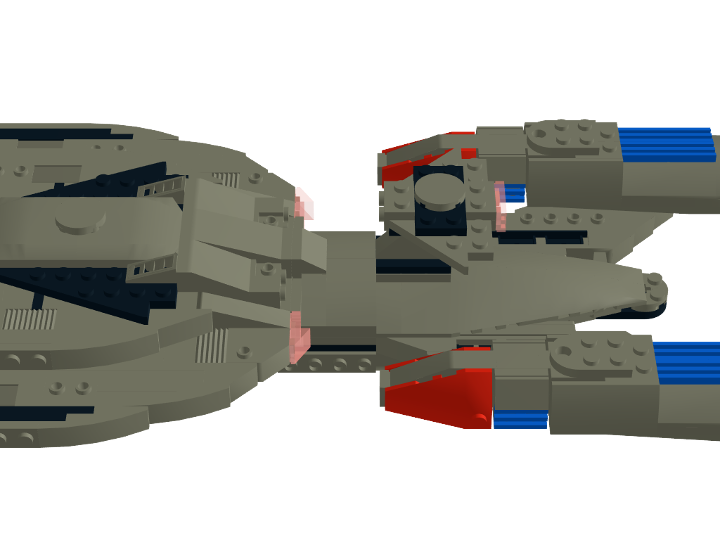 SOVEREIGN CLASS - warship from BrickLink Studio [BrickLink]