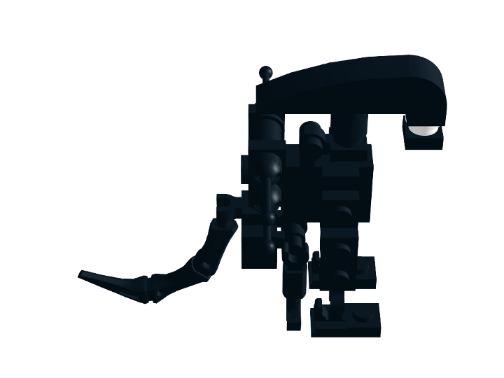 Alien Xenomorph from BrickLink Studio [BrickLink]