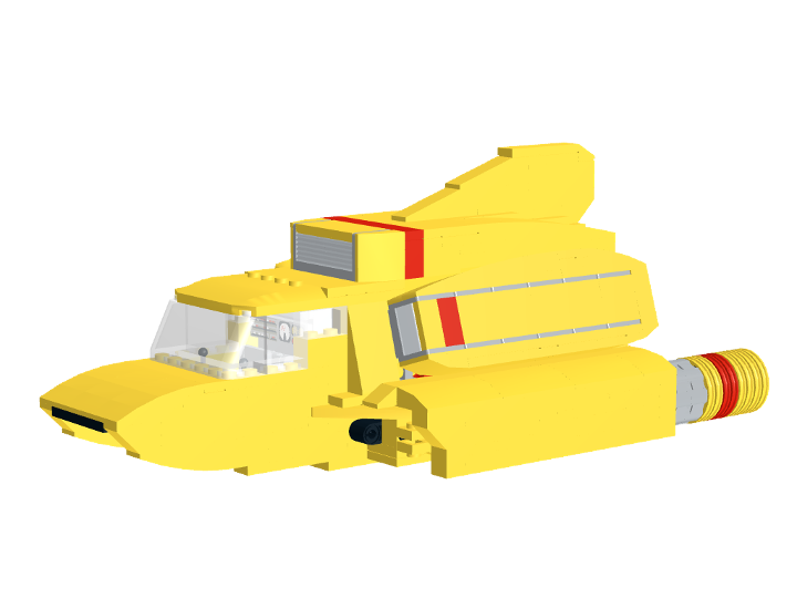 Thunderbird 4 - Thunderbirds Are Go from BrickLink Studio [BrickLink]