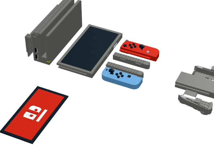 Nintendo Switch from BrickLink Studio [BrickLink]