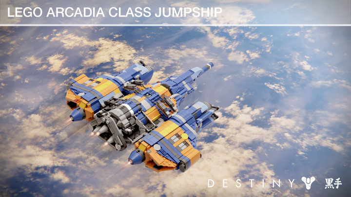 Destiny Spaceship Lego