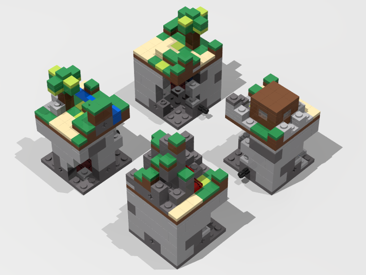 Lego Minecraft Micro World