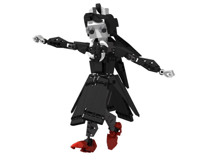 Jade Harley, Witch of Space (Homestuck) from BrickLink Studio [BrickLink]