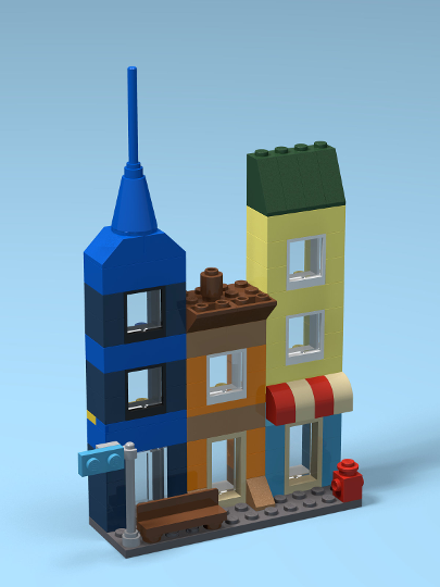 10698 City Skyline from BrickLink Studio [BrickLink]
