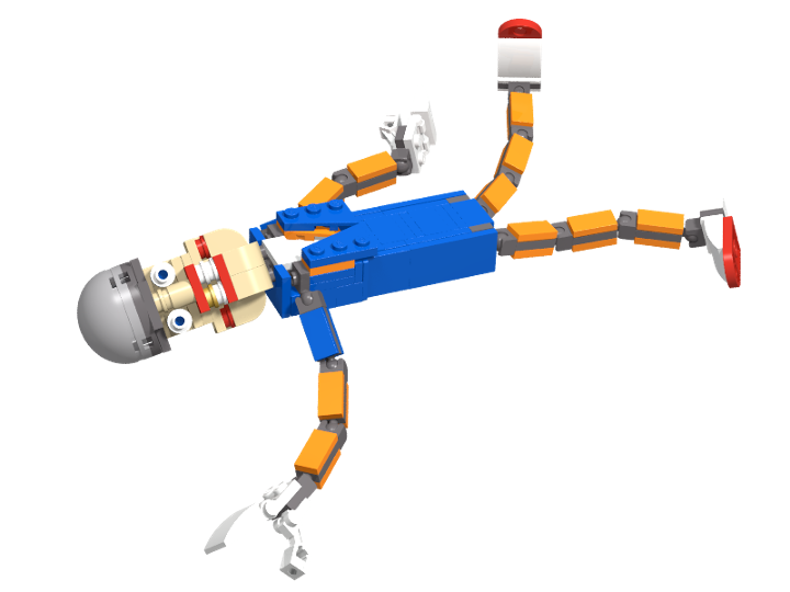 Lil Cal (Homestuck) from BrickLink Studio [BrickLink]