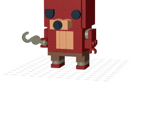 unwithered foxy from BrickLink Studio [BrickLink]