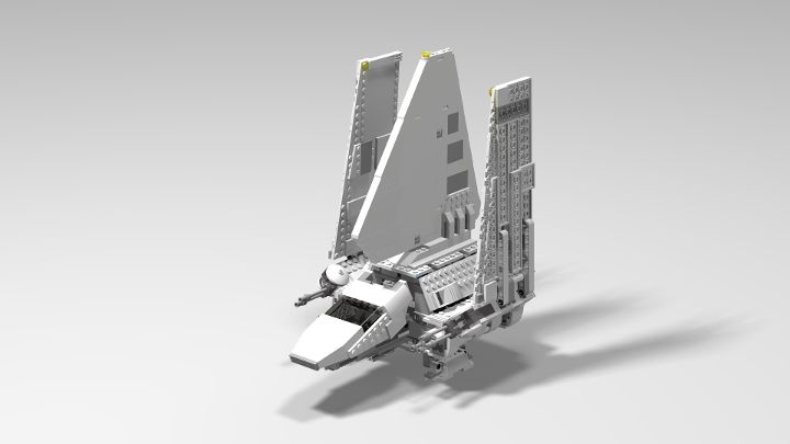 Imperial Shuttle from BrickLink Studio [BrickLink]