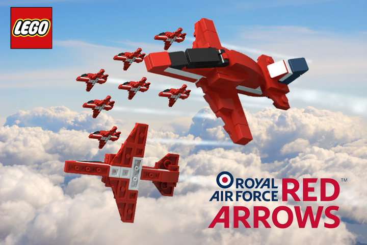 Mini Red Arrow from BrickLink Studio [BrickLink]