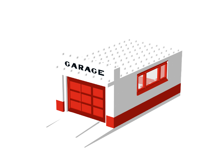 garage from BrickLink Studio [BrickLink]