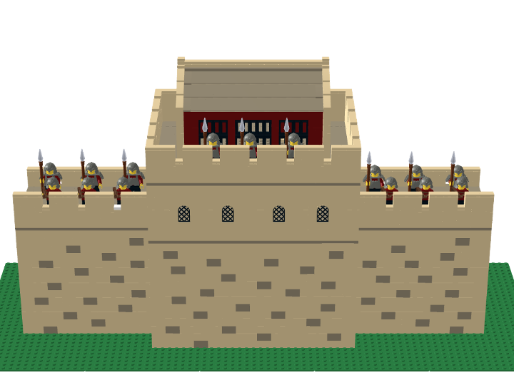 Great Wall of China from BrickLink Studio [BrickLink]