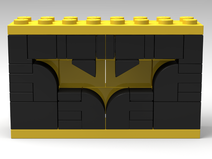 mini batman from BrickLink Studio [BrickLink]
