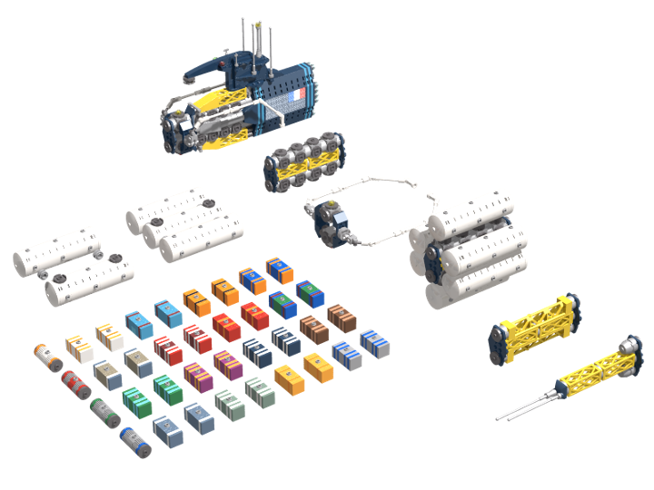 Cargo modules from BrickLink Studio [BrickLink]