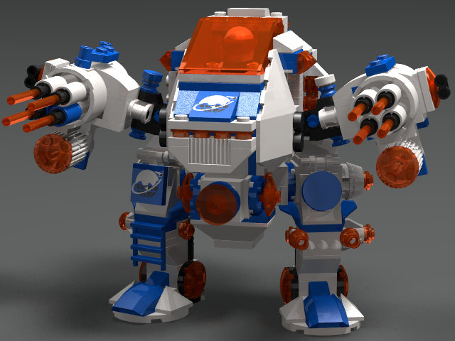 Ice Planet 2002 Mecha from BrickLink Studio [BrickLink]