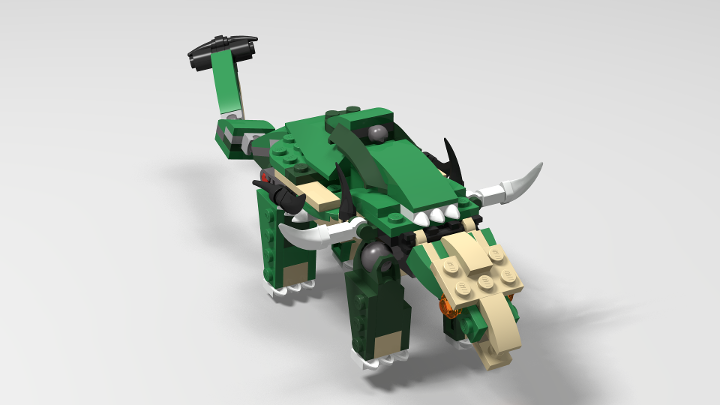 Ankylosaurus from BrickLink Studio [BrickLink]