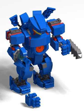 Lego Pacific Rim Gipsy Danger
