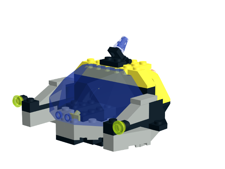 Subnautica - Seamoth from BrickLink Studio [BrickLink]