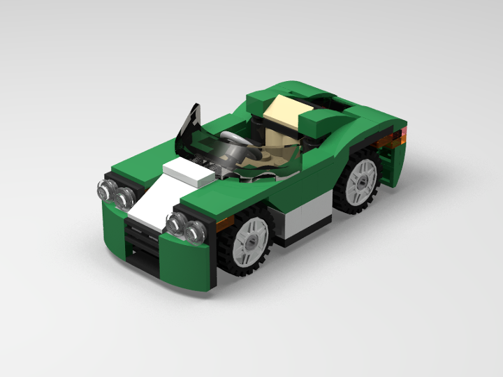 Sports Car 1 from BrickLink Studio [BrickLink]