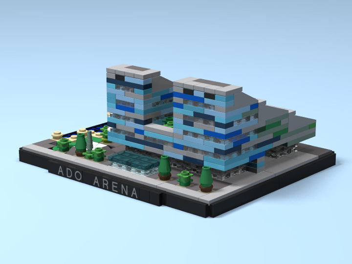 AdO Arena Bergen from BrickLink Studio [BrickLink]