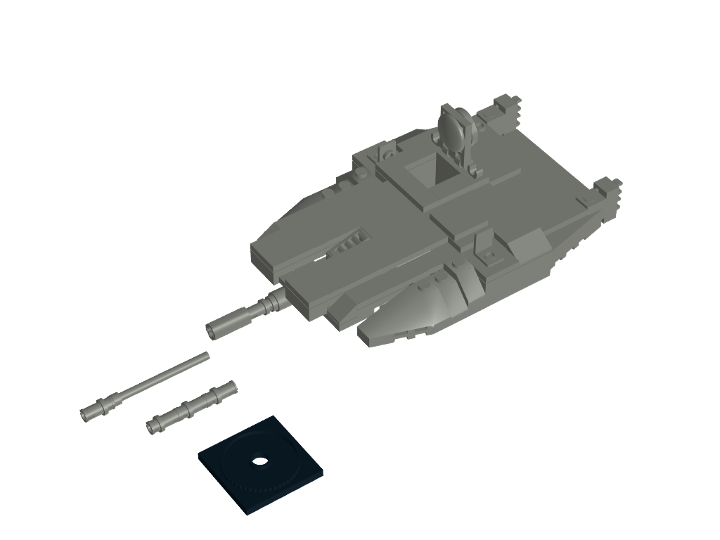 merkava turret from BrickLink Studio [BrickLink]
