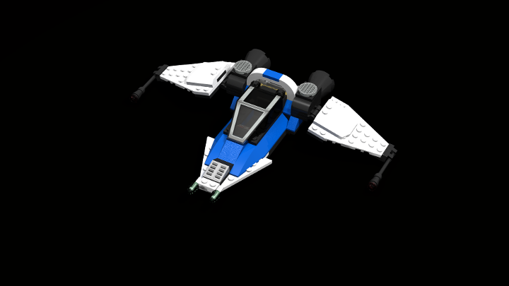 Light Scout Ship from BrickLink Studio [BrickLink]