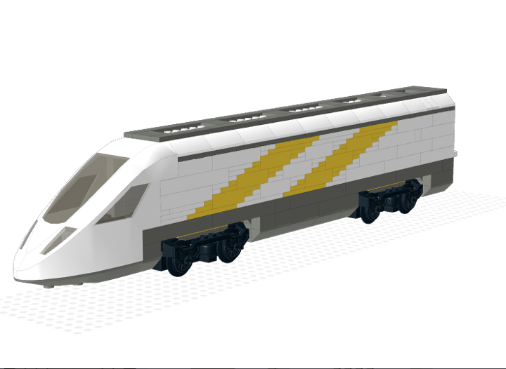 High speed locomotive from BrickLink Studio [BrickLink]