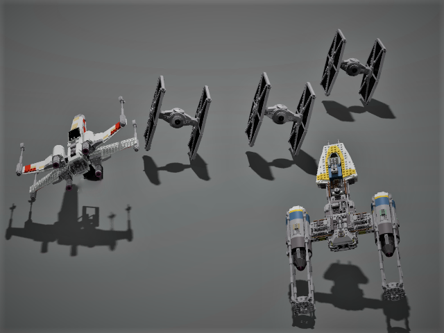 Space Battle from BrickLink Studio [BrickLink]