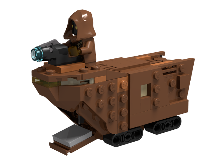 Sandcrawler Microfighter from BrickLink Studio [BrickLink]