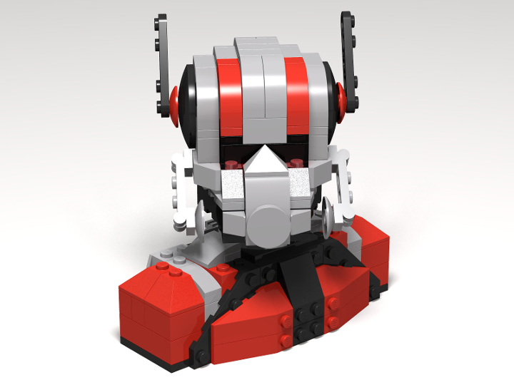 Ant Man Bust from BrickLink Studio [BrickLink]