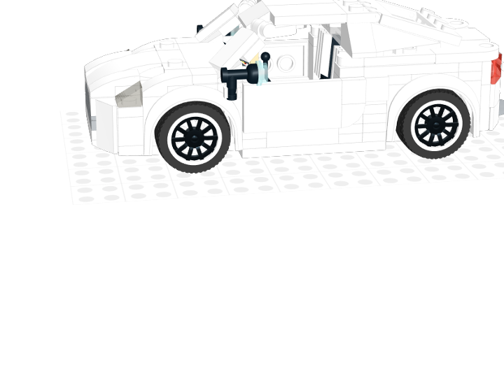 Aston Martin DB9 from BrickLink Studio [BrickLink]