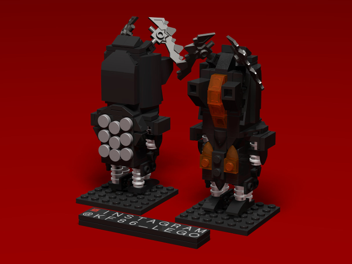 Ultraman - Zetton (Brickheadz) from BrickLink Studio [BrickLink]