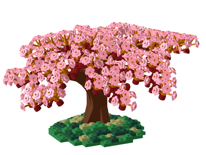 sakura-steps from BrickLink Studio [BrickLink]