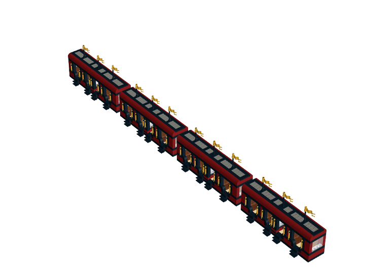 lego train from BrickLink Studio [BrickLink]