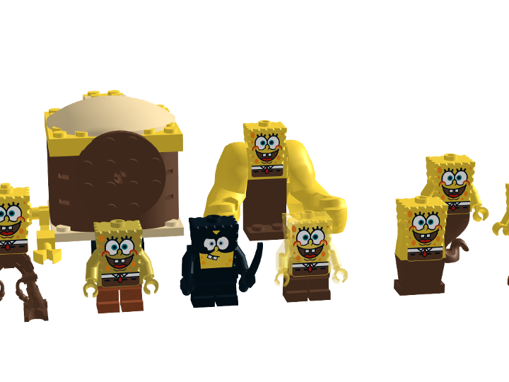 spongebob ideas from BrickLink Studio [BrickLink]
