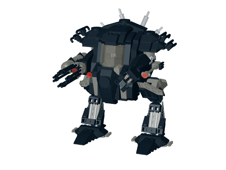 Heavy Walker Mech from BrickLink Studio [BrickLink]
