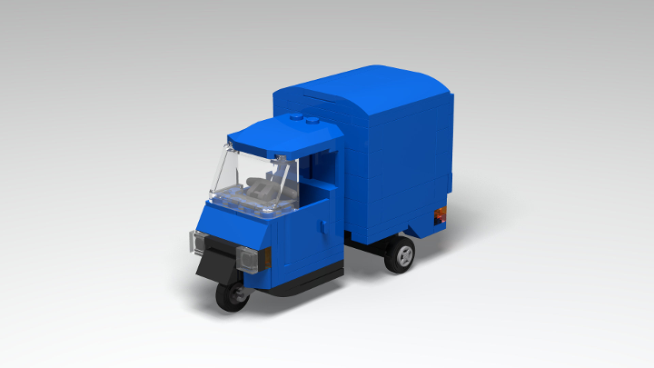 Piaggio Ape from BrickLink Studio [BrickLink]