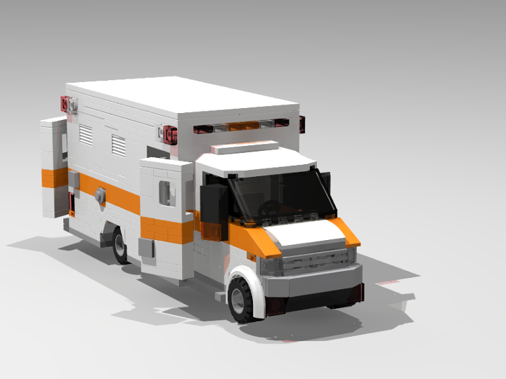 Ambulance from BrickLink Studio [BrickLink]