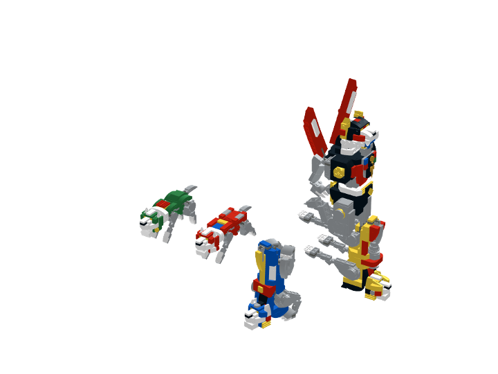 lego valtron from BrickLink Studio [BrickLink]