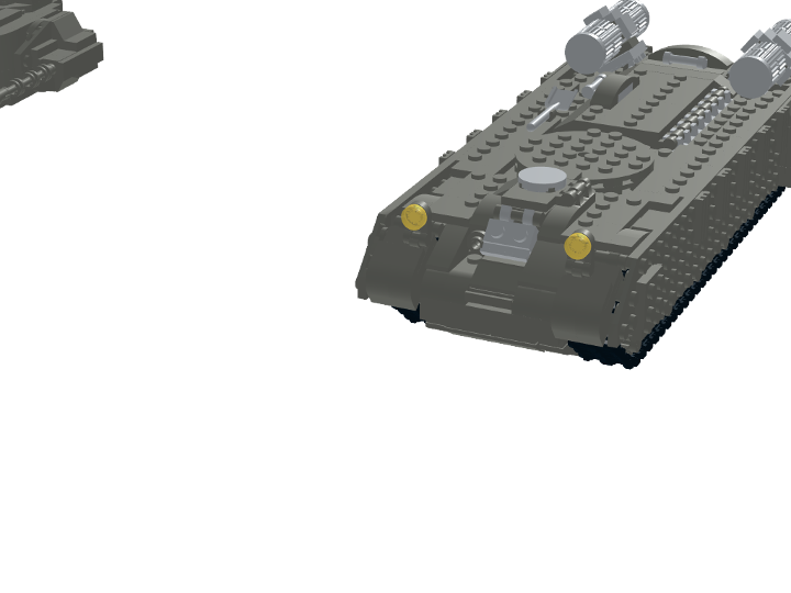 Custom tank design mk.III Heavy from BrickLink Studio [BrickLink]