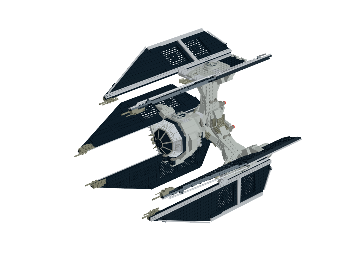 UCS TIE Defender - Rebels from BrickLink Studio [BrickLink]