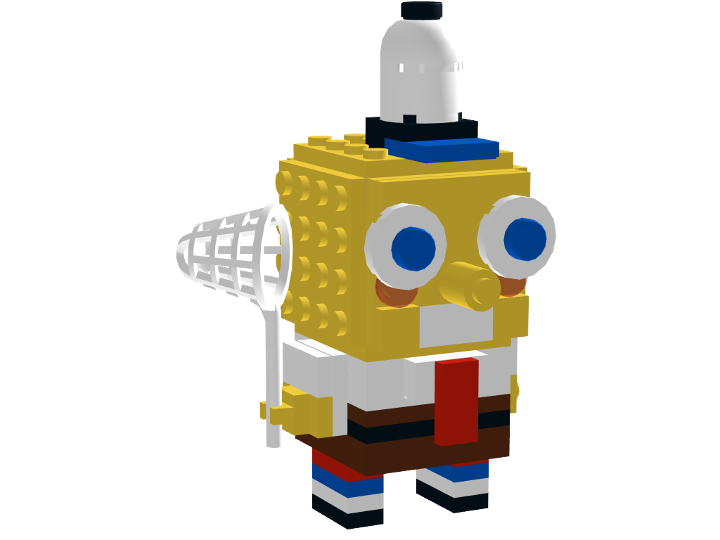Spongebob Squarepants from BrickLink Studio [BrickLink]