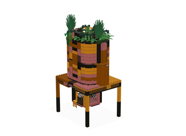 Stranded Deep Sea Fort from BrickLink Studio [BrickLink]